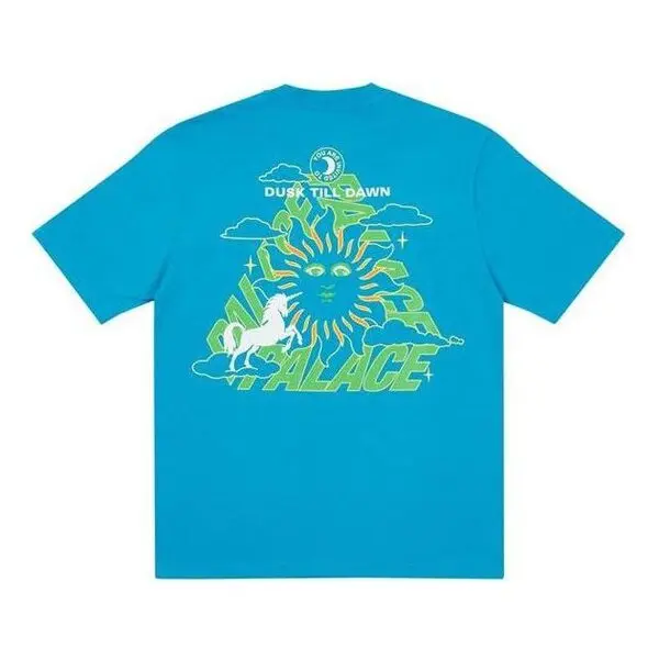 PALACE Fw21 Da One T-shirt Petrol - Blue