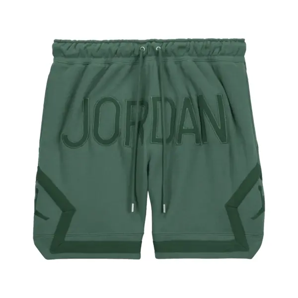 JORDAN X Nina Chanel Abney Fleece Shorts - Green