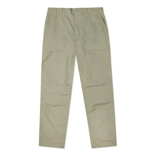 CONVERSE Solid Color Woven Straight-leg Casual Pants - Default Color