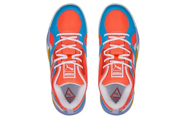 PUMA Trc Blaze Court Pop Art Sneakers - Red/blue/yellow