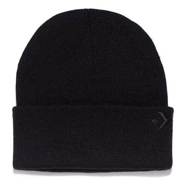CONVERSE Ribbed Beanie - Black