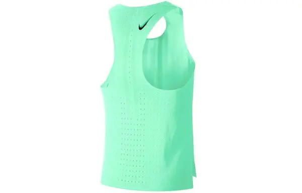 Nike Aeroswift Breathable Training Sports Running Vest - Green