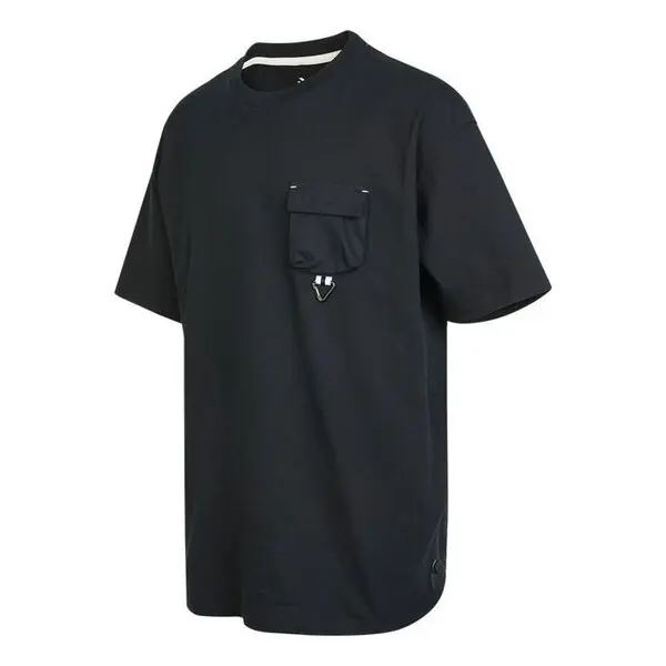 CONVERSE Go Outdoor Oversized Pocket T-shirt Asia Sizing - Black