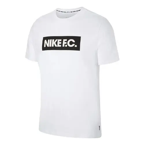Nike Fc T-shirt 'white - White/black