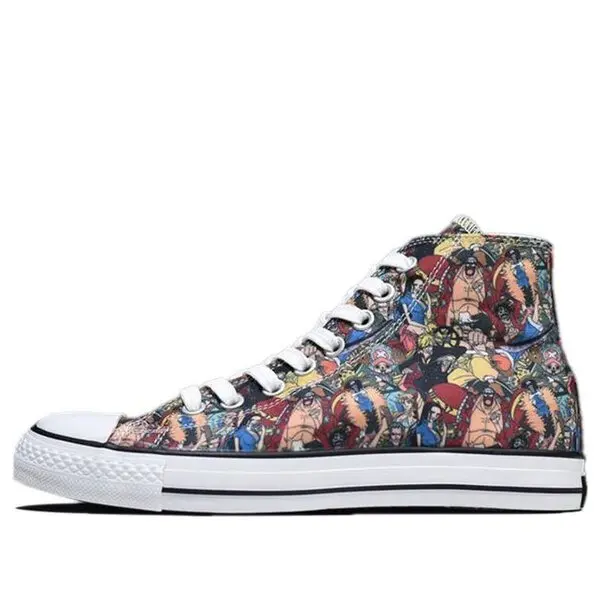 CONVERSE X One Piece Chuck Taylor All Star 100 Pt Hi Canvas Sneakers - Multi-color