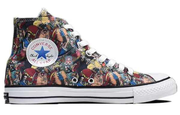 CONVERSE X One Piece Chuck Taylor All Star 100 Pt Hi Canvas Sneakers - Multi-color