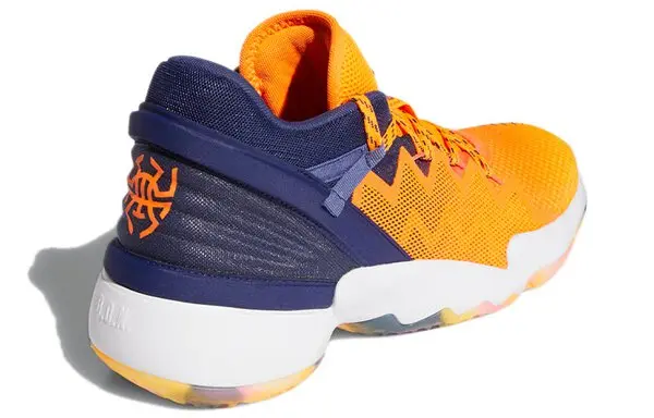 Adidas D.o.n. Issue #2 "signal Orange" Sneakers - Yellow/blue
