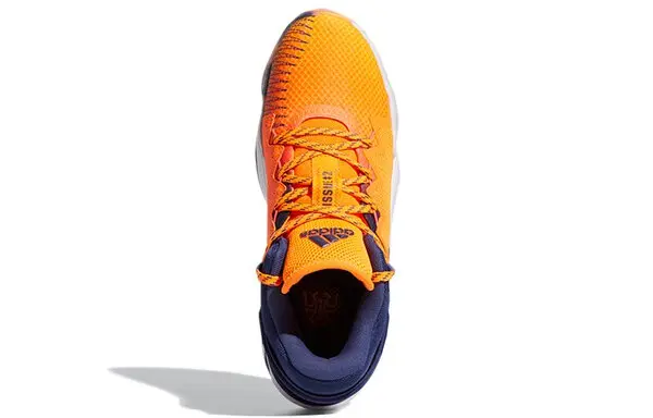 Adidas D.o.n. Issue #2 "signal Orange" Sneakers - Yellow/blue