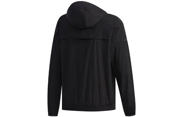 Adidas Lightweight Hooded Windbreaker Jacket