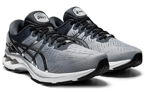 Asics Gel-kayano 27 Platinum Athletic Sneakers - Silver/grey