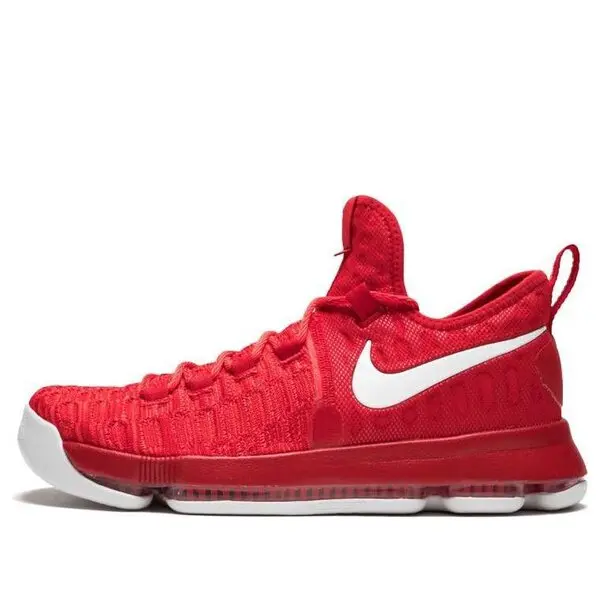 Nike Kd 9 "varsity Red" Basketball Sneakers - Red/white