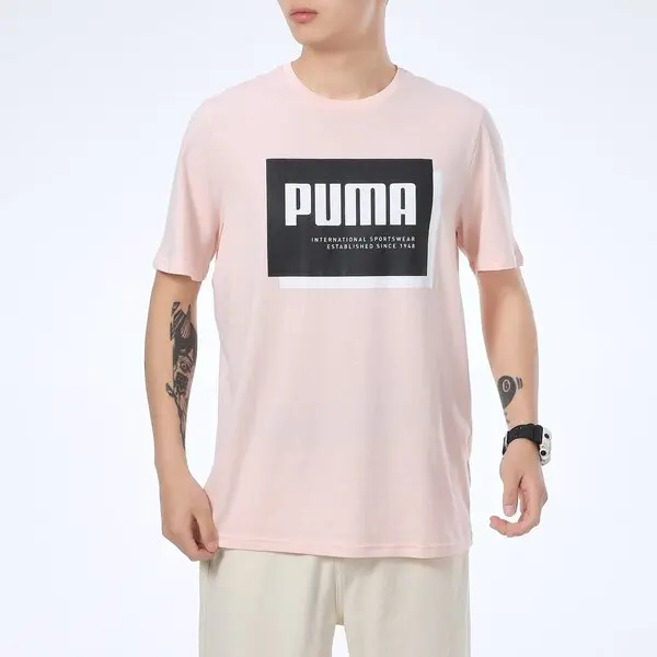 PUMA Summer Court Graphic T-shirt - Pink