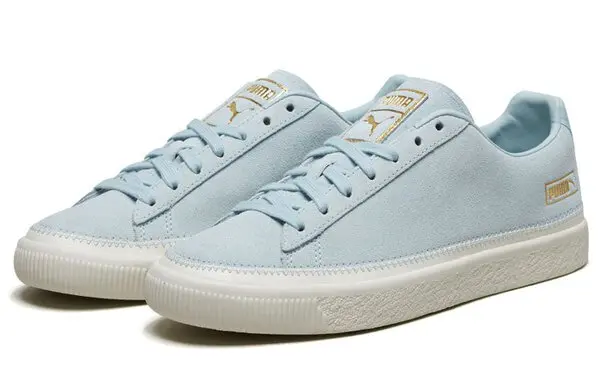 PUMA Suede Trim Sneakers