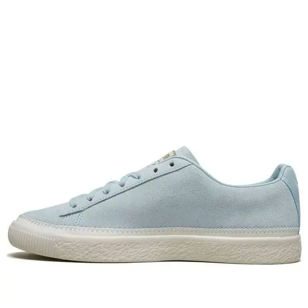 PUMA Suede Trim Sneakers - Light Blue