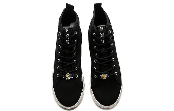 ANTA X Snoopy High Top Canvas Sneakers