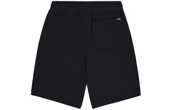 NEW BALANCE Nb Logo Cotton Shorts - Black