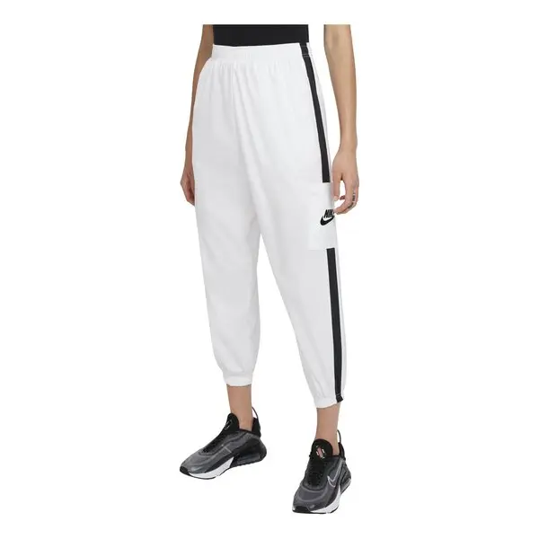 Nike Woven Track Pants - White/black