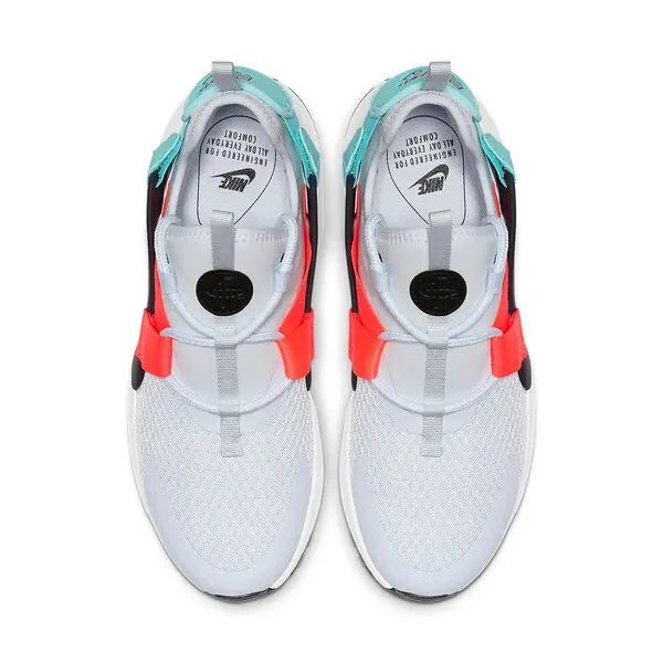 Nike Huarache City Low Sneakers - Gray/light Green/dark Red