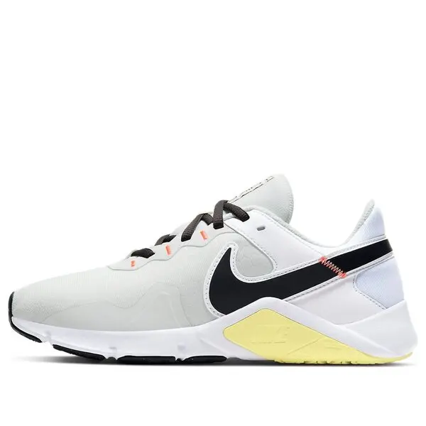 Nike Legend Essential 2 Athletic Sneakers - Black/white/yellow
