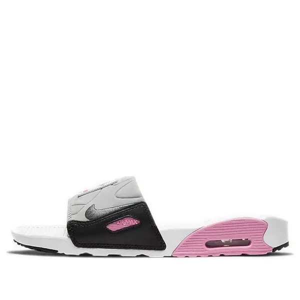 Nike Max 90 Slide - Graywhitepink