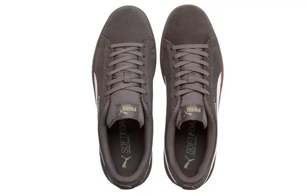 PUMA Smash V2 Low Top Sneakers - Grey/brown