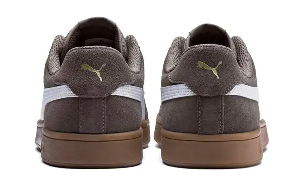 PUMA Smash V2 Low Top Sneakers - Grey/brown