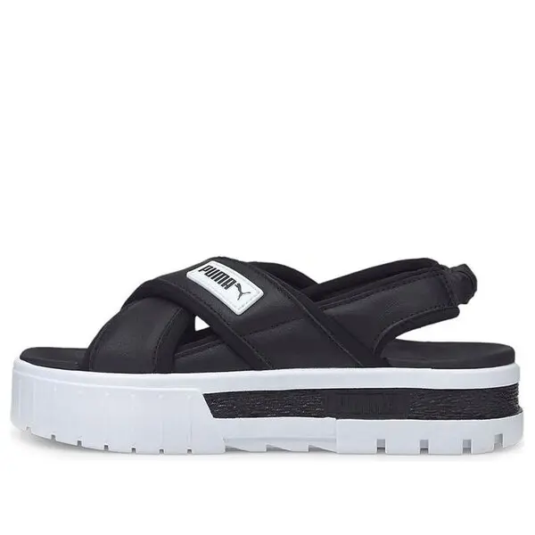 PUMA Mayze Sandal - Black/white