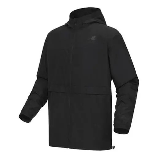NEW BALANCE Hooded Jacket - Black