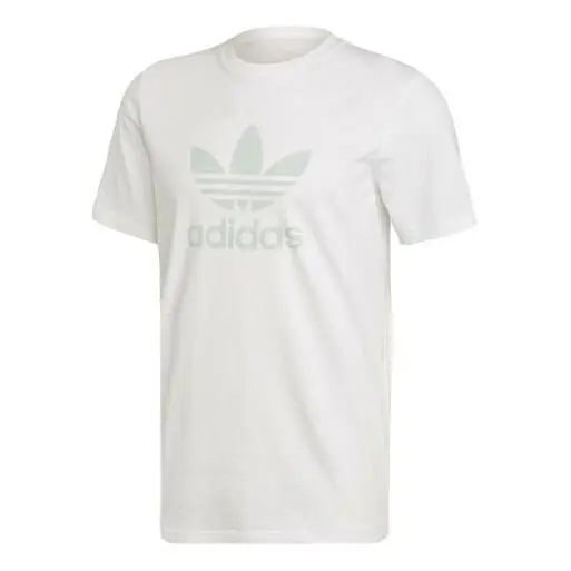 Adidas Originals Chest Logo Sports Short Sleeve - White
