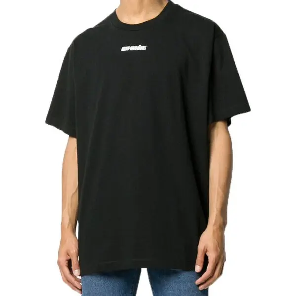 Off-White Marker Short-sleeve Over Tee /red