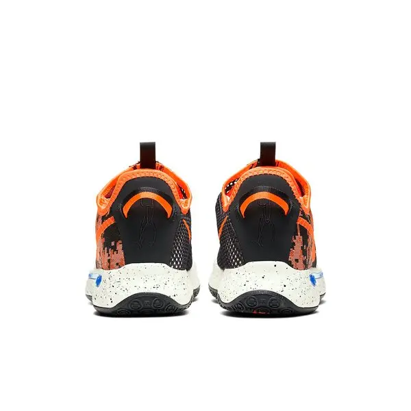 Nike Pg 'digi-camo' Sneakers - Black/orange