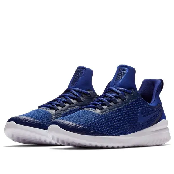 Nike Renew Rival Athletic Sneakers - Black/blue