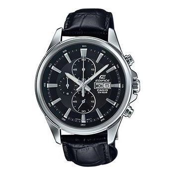 Casio Edifice Analog Watch With Sapphire Crystal And Solar Power - Black