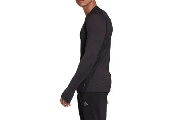 Adidas Adi Runner Long Sleeve Logo Crewneck