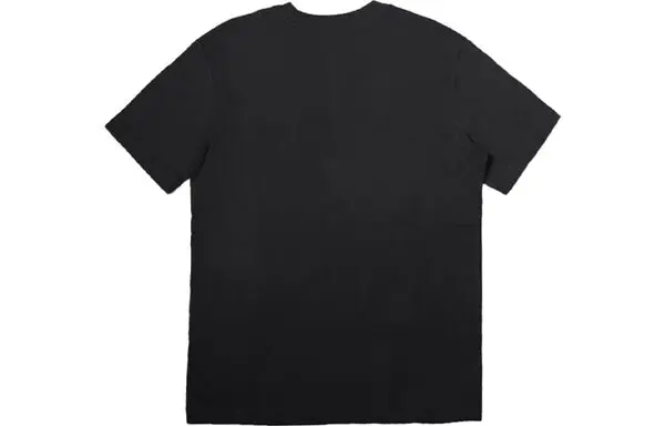 Nike Solid Color Pattern Cartoon Printing Training Short Sleeve Black T-shirt