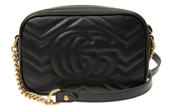 Gucci Gg Marmont Quilted Leather Messenger Bag