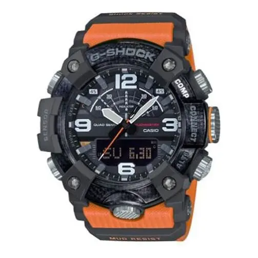 Casio G-shock Mudmaster Watch - Black/orange