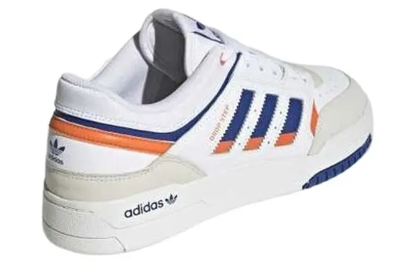 Adidas Originals Drop Step Low Sneakers - White/blue/orange