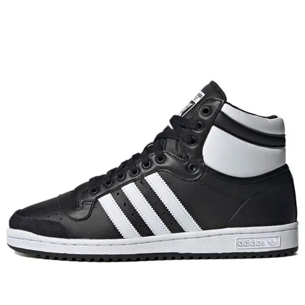 Adidas Top Ten High Top Sneakers - Black