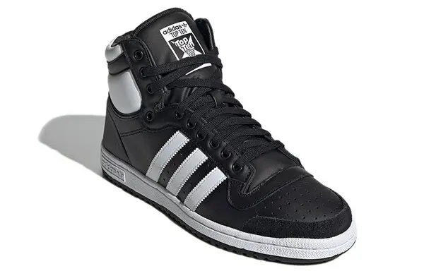 Adidas Top Ten High Top Sneakers - Black