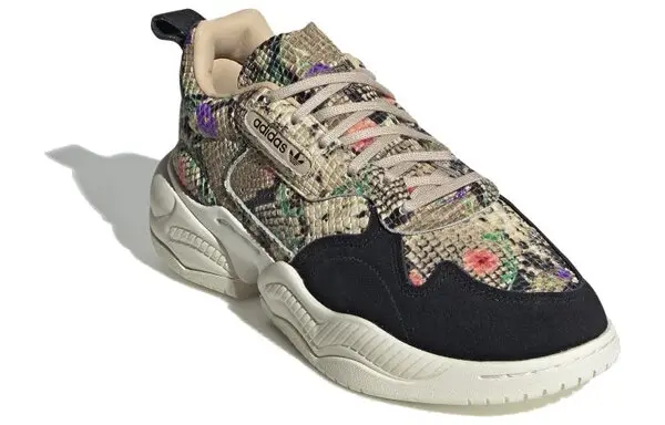 Adidas Supercourt Rx 'snakeskin Floral' Sneakers