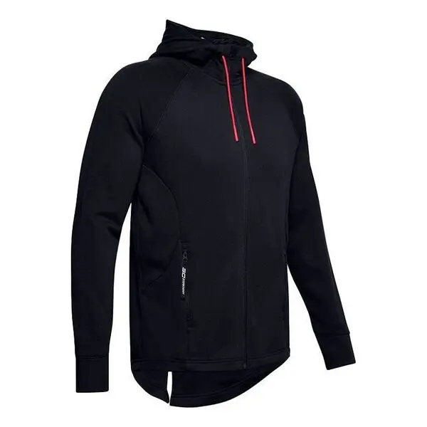 Under Armour Sc30 Warm Up Hoodie Jacket - Black/red