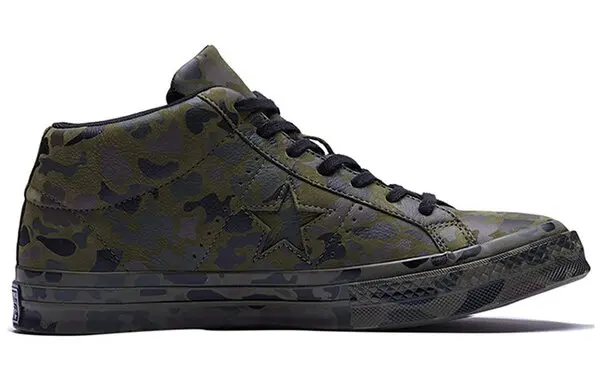 CONVERSE One Star Retro Mid Top Sneakers