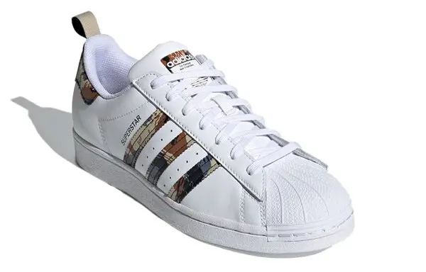 Adidas Superstar "white Savanna Camo" Sneakers