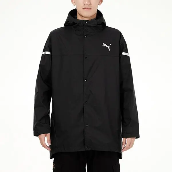 PUMA Waterproof Jacket With Logo And Reflective Details