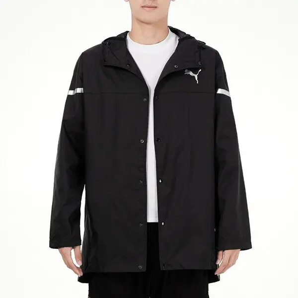 PUMA Waterproof Jacket With Logo And Reflective Details
