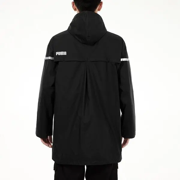 PUMA Waterproof Jacket With Logo And Reflective Details