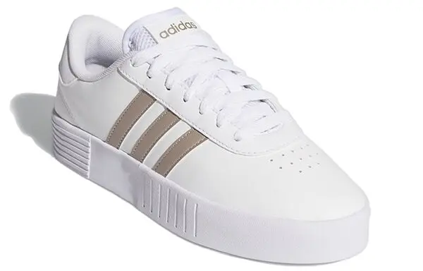 Adidas Court Bold Platinum Metallic Sneakers