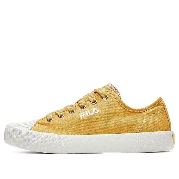 FILA Carve Low Canvas Sneakers - Yellow