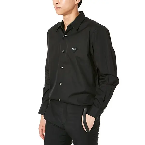 Play Comme Des Garcon Emblem Button Down